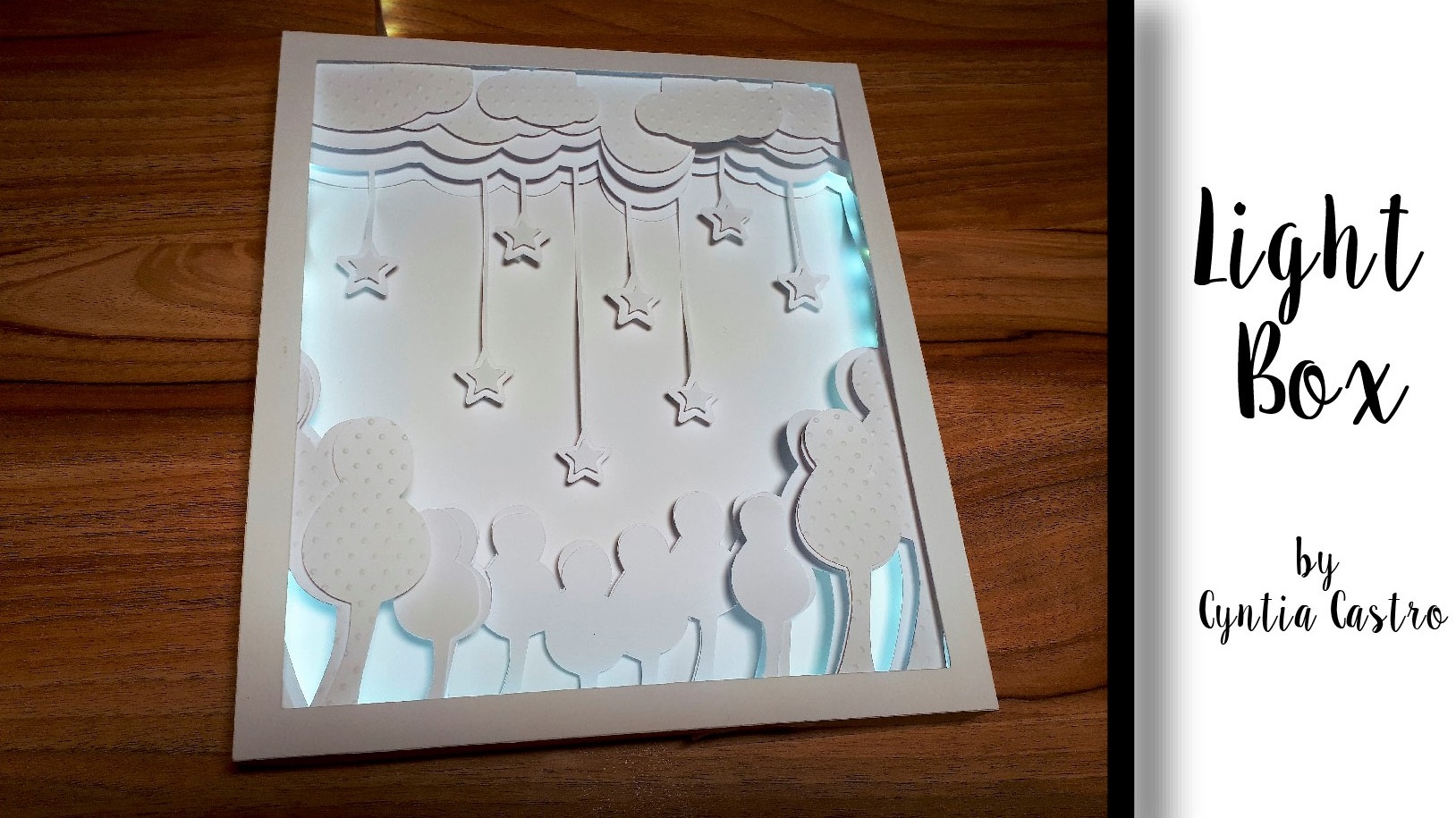 Como Fazer Lightbox: DIY com Molde Grátis - Blog Silhouette Brasil