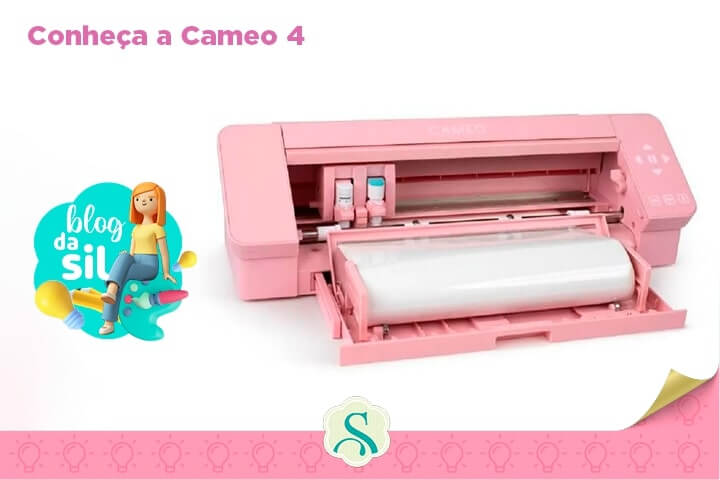 Conheça cameo 4 - Plotter de recorte eficiente e versátil - Blog Silhouette