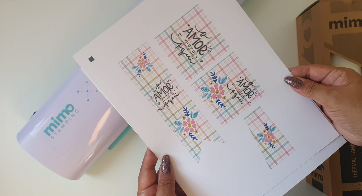 Como Fazer Laminação com a Mimo Stamping - Blog Silhouette Brasil