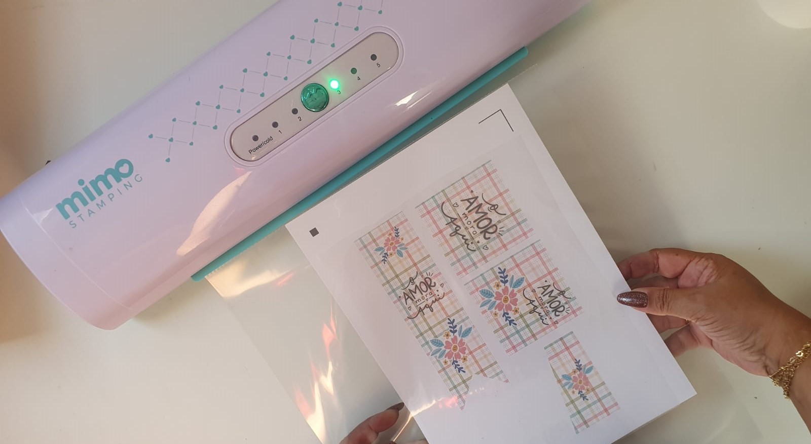 Como Fazer Laminação com a Mimo Stamping - Blog Silhouette Brasil